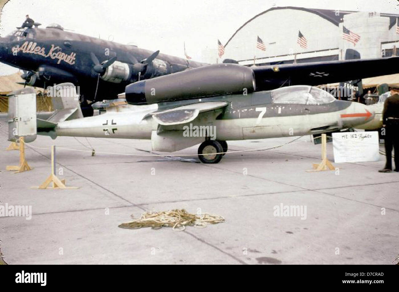 Heinkel he 162 jet hi-res stock photography and images - Alamy