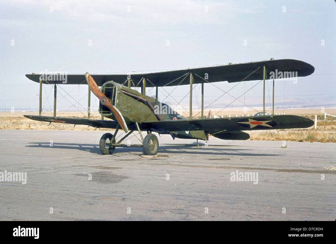 A photograph of a DeHavilland DH-4 aircraft operated by Tallmantz at ...