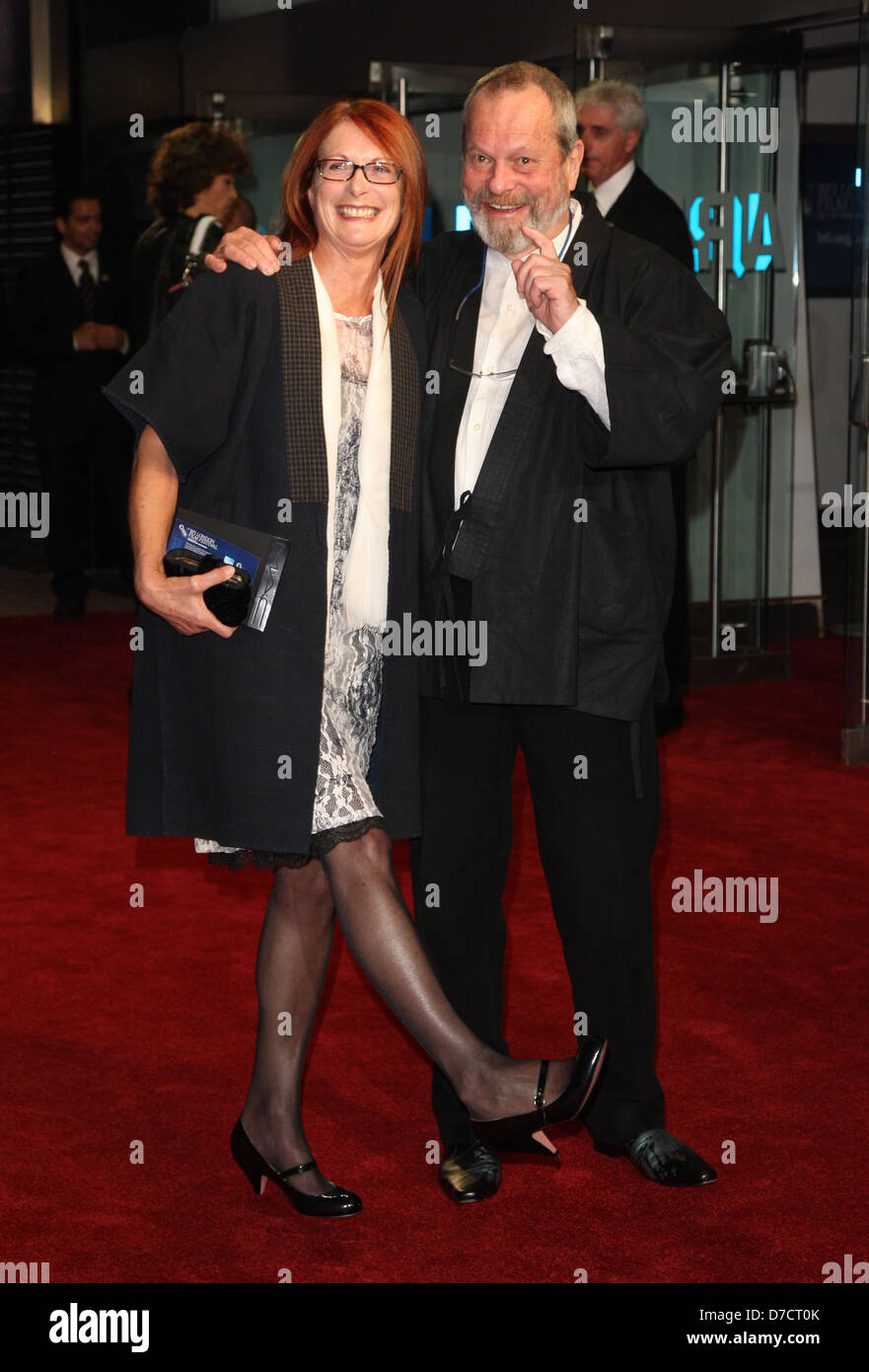 Terry gilliam and his wife maggie weston hi-res stock photography and ...
