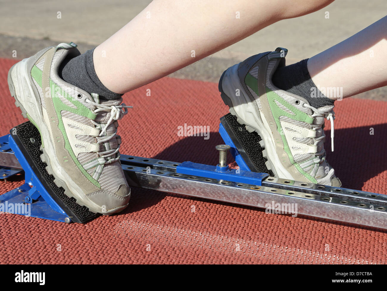 Athletics track view ready hi-res stock photography and images - Alamy