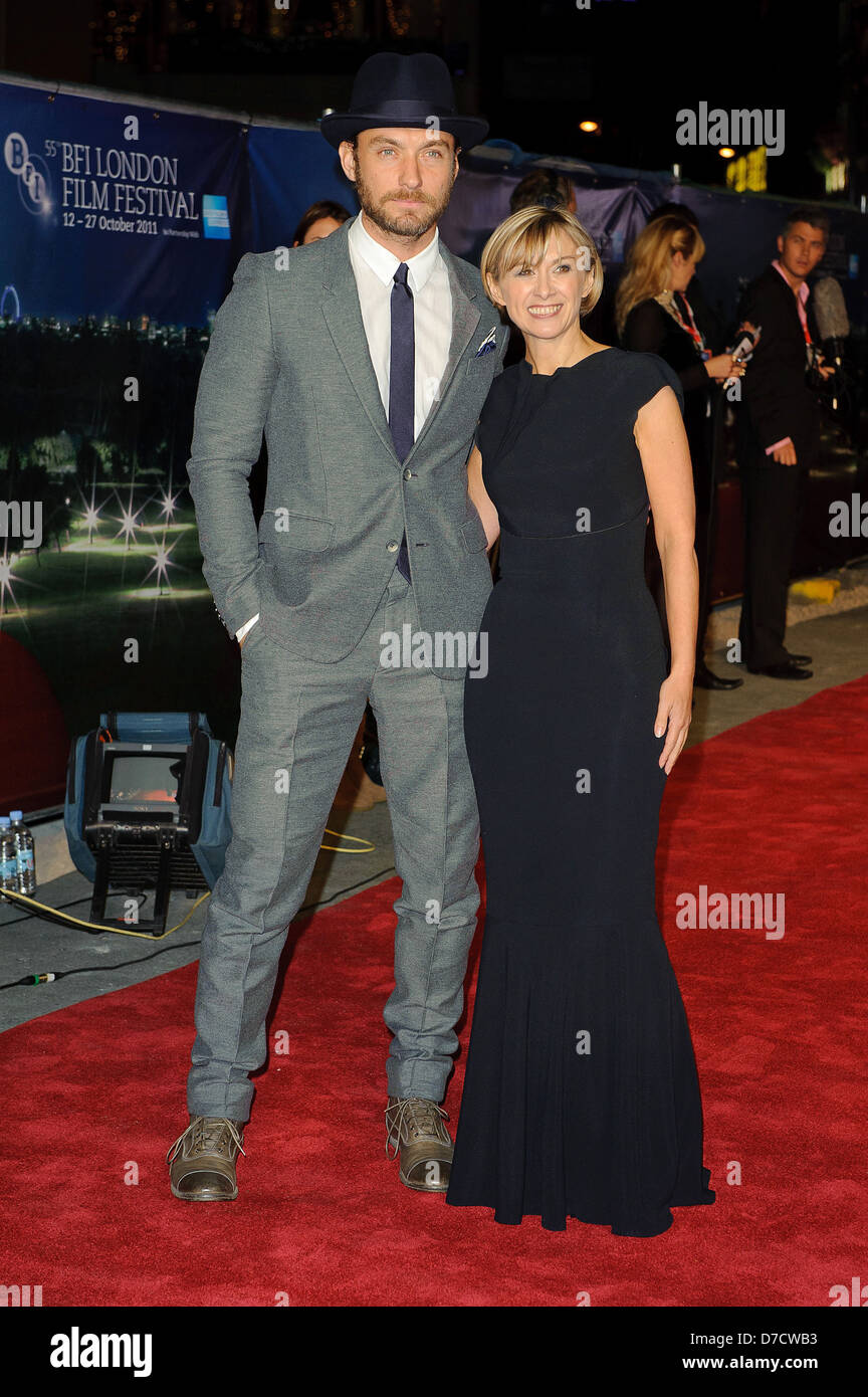 Jude Law and Sandra Hebron Screening of 360 at BFI London Film Festival ...