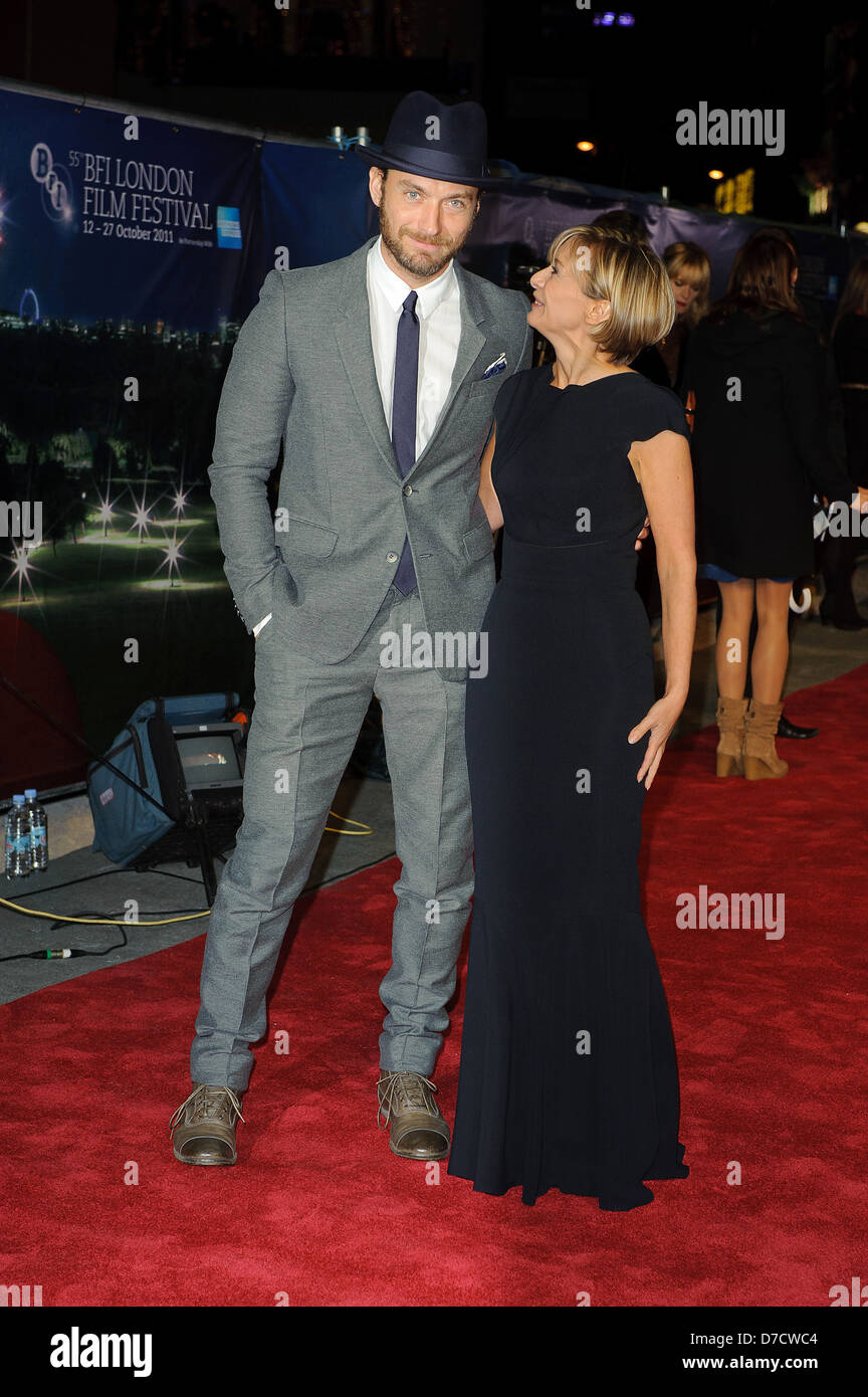 Jude Law and Sandra Hebron Screening of 360 at BFI London Film Festival ...
