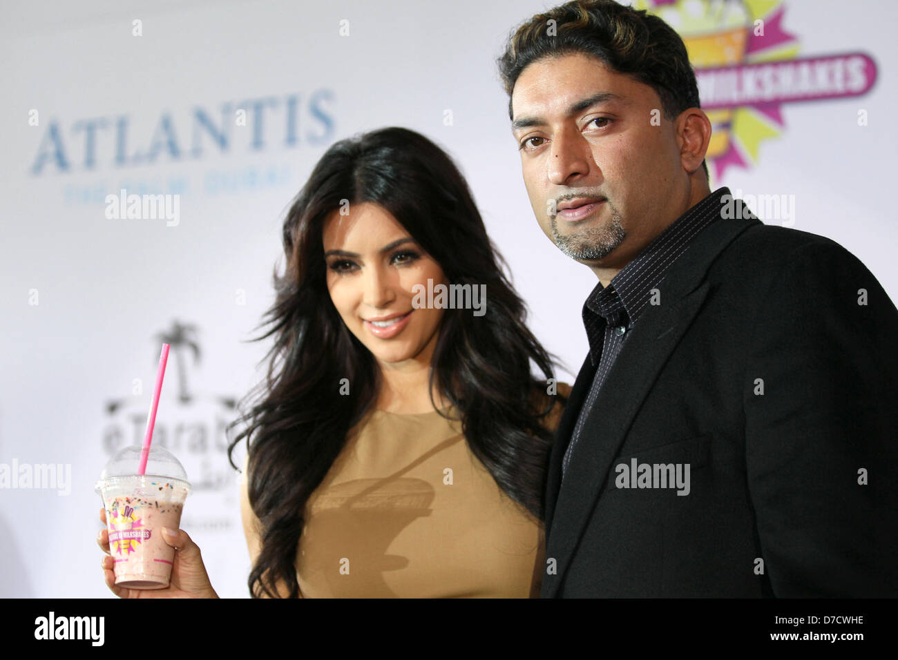 Kim kardashian and millions of milkshakes owner hi-res stock ...