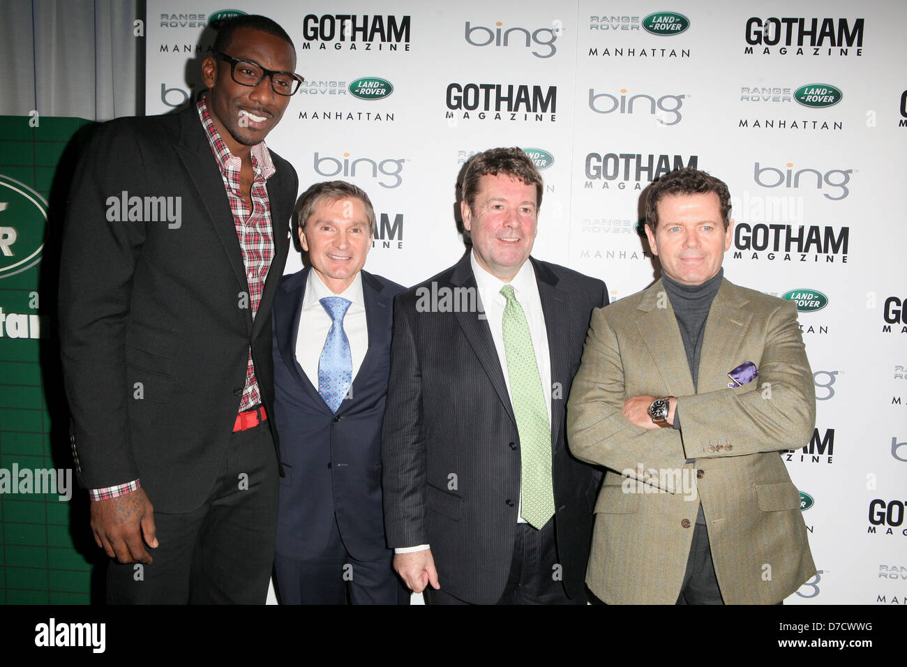 Amar'e Stoudemire, Gary Flom, Andy Goss, Steve McGovern Land Rover ...