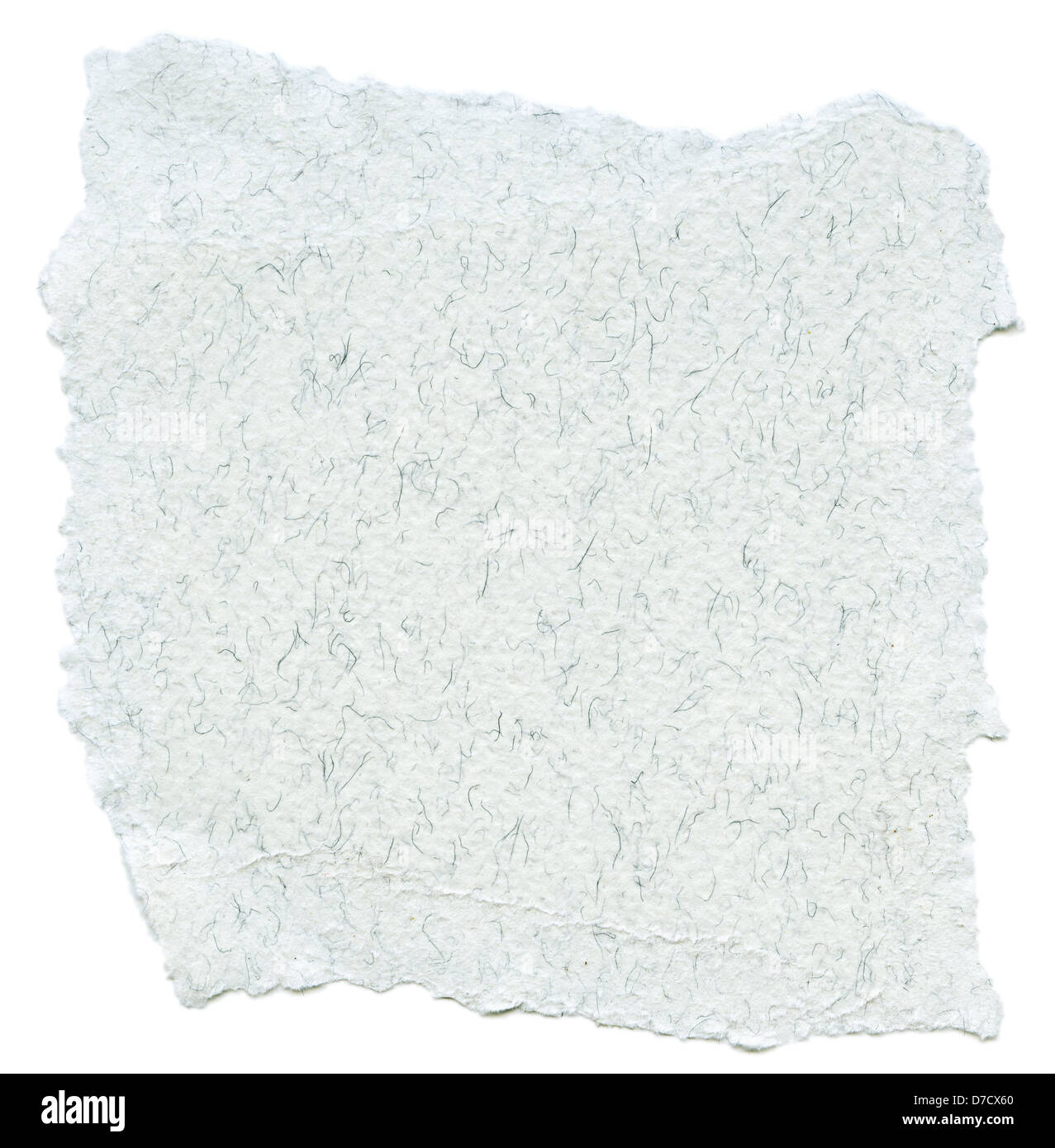 Texture of white fiber paper with torn edges. Scanned at 2400dpi using ...