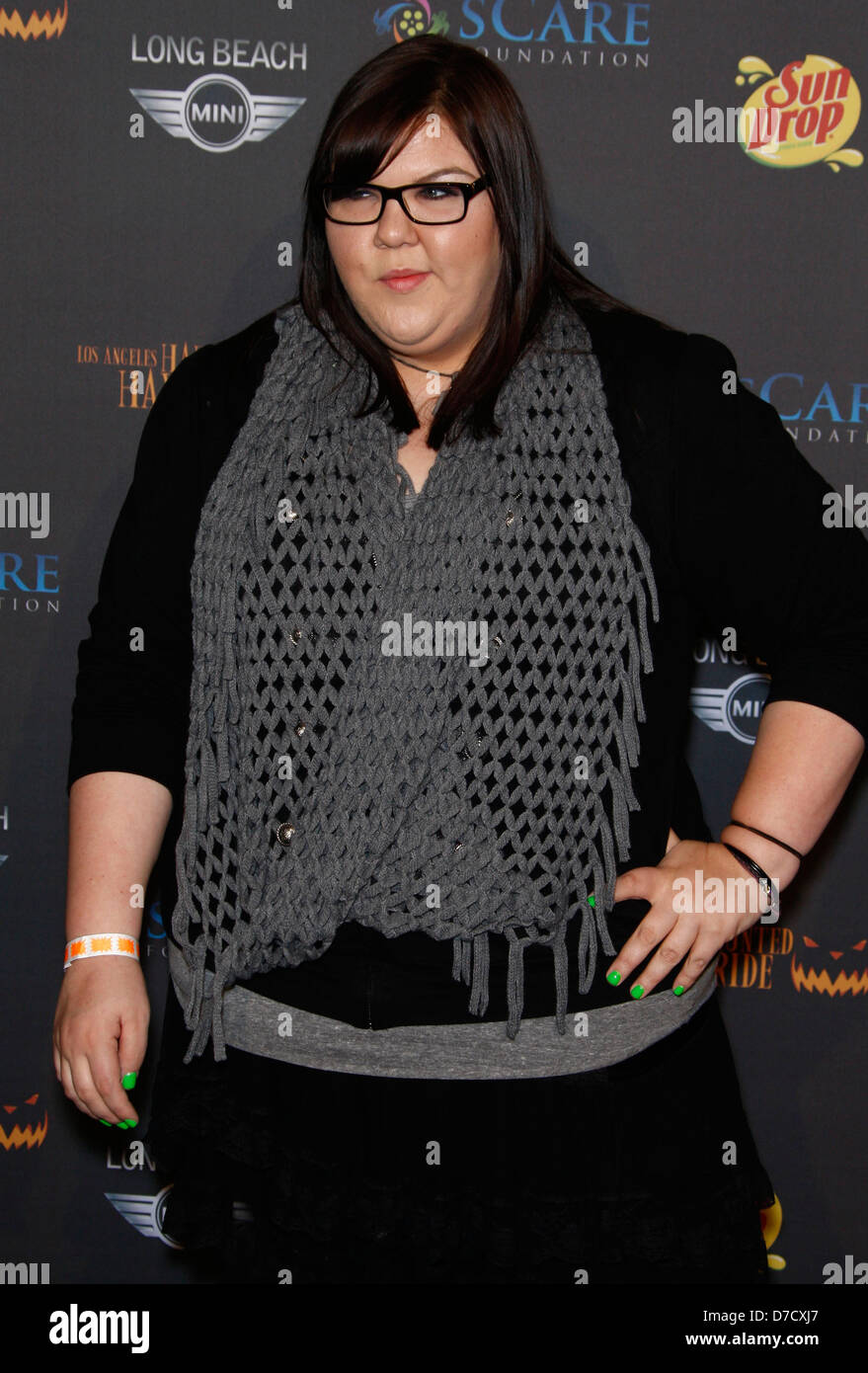 Ashley Fink The 3rd annual Los Angeles Haunted Hayride VIP opening ...