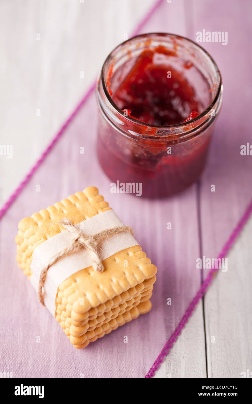 Biscuits tied with string hi-res stock photography and images - Alamy