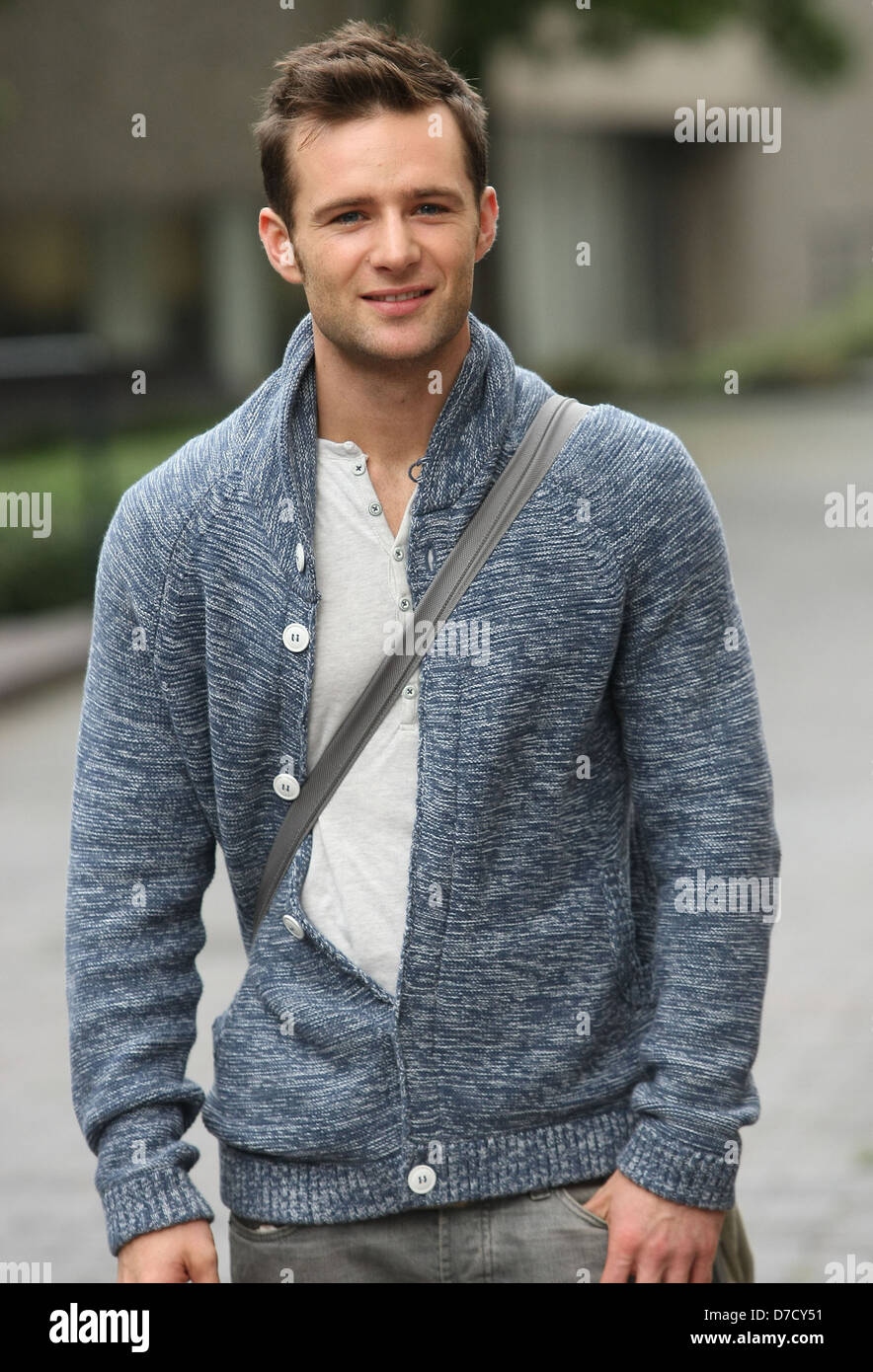 Harry Judd of McFly outside the ITV studios London, England - 12.10.11 ...