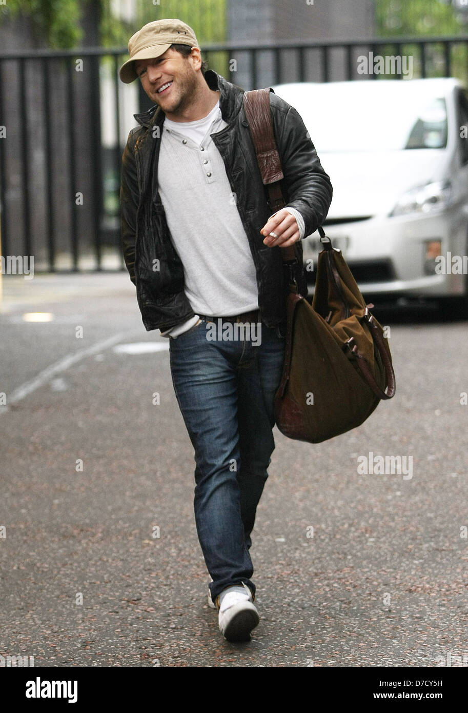 Matt cardle at the itv studios london hi-res stock photography and ...