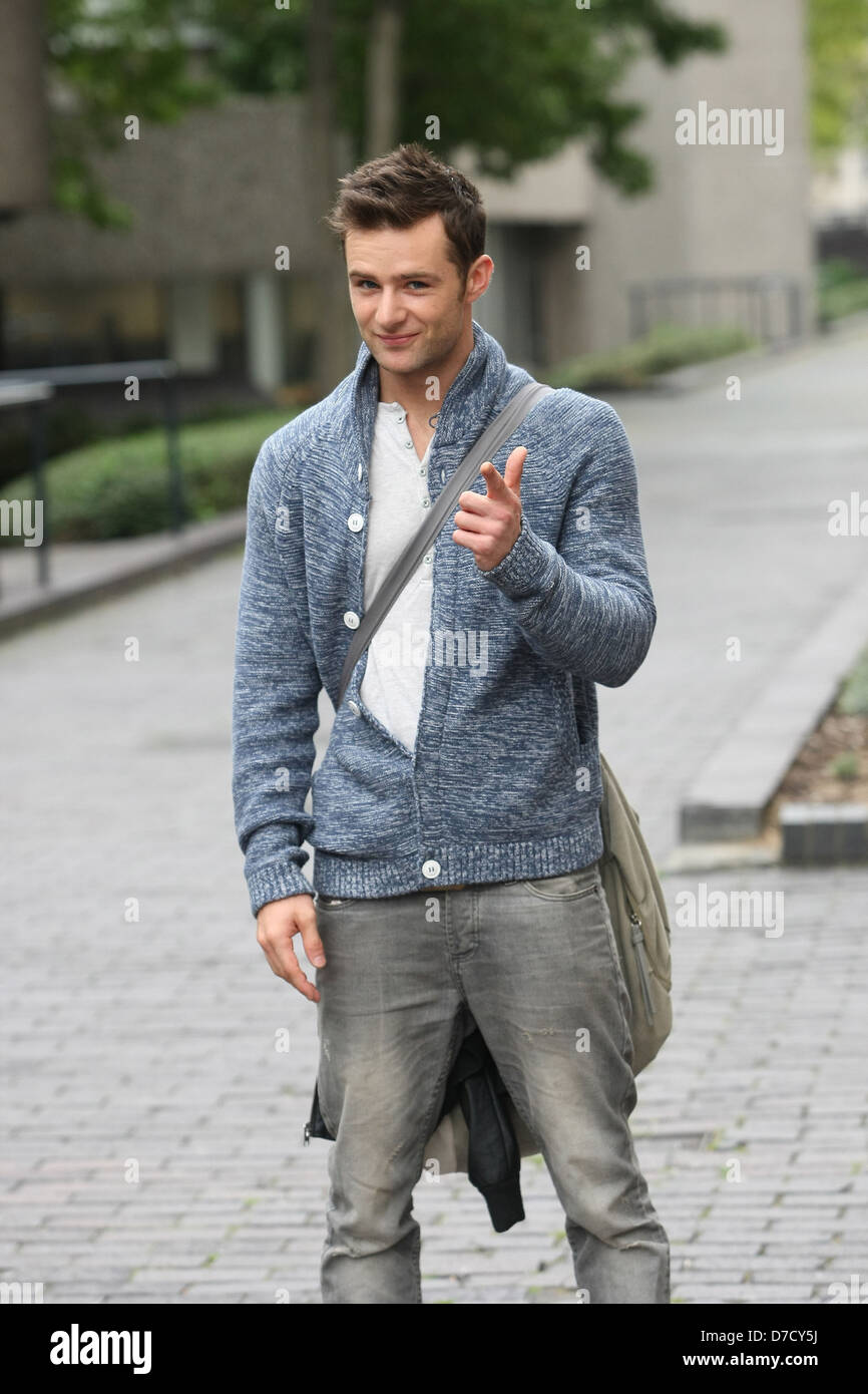 Harry Judd of McFly outside the ITV studios London, England - 12.10.11 ...