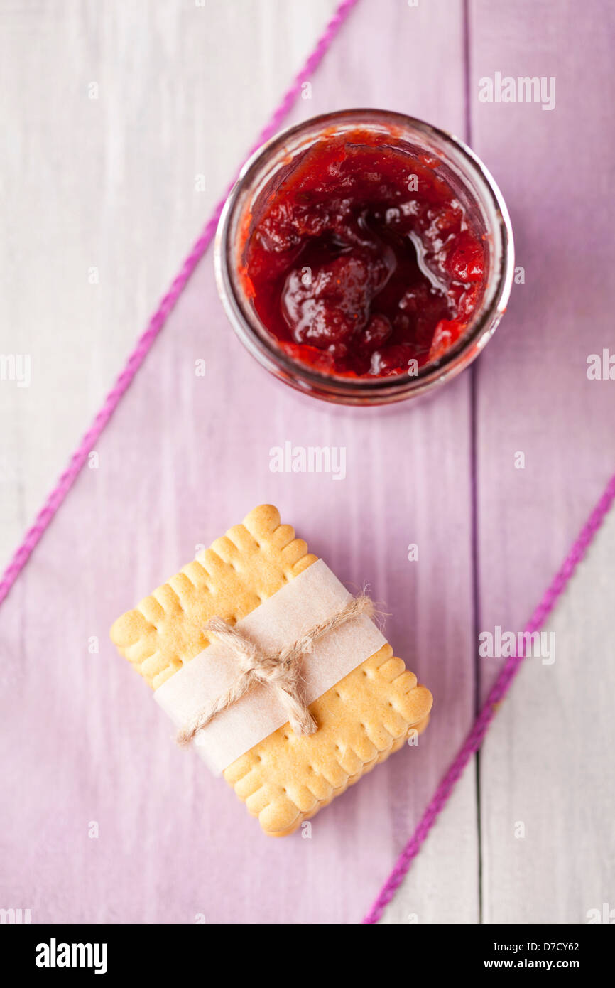 Biscuits tied with string hi-res stock photography and images - Alamy