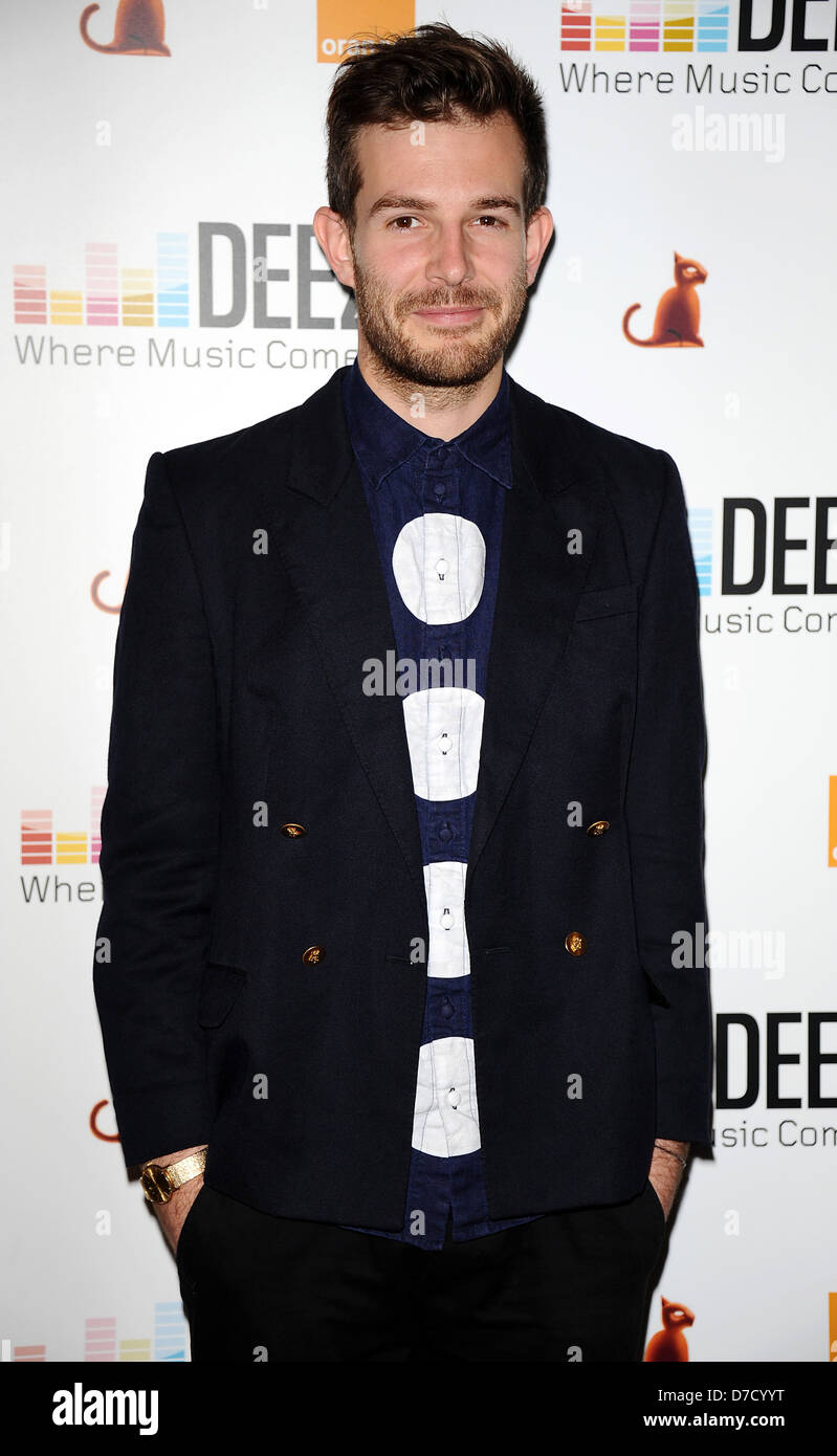 Welsh-born Rod Thomas of Bright Light Bright attends Deezer, the music ...