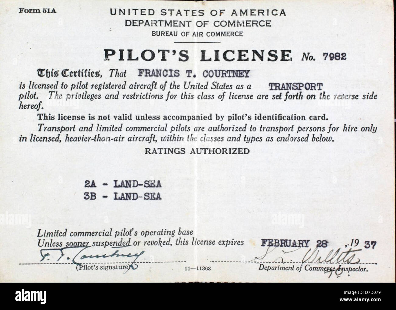 This photo, part of the Courtney collection, features key personnel and ...