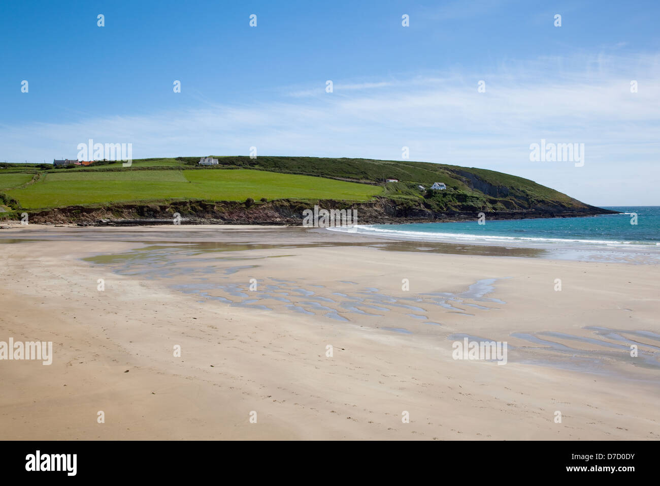 Red strand near clonakilty;County cork ireland Stock Photo - Alamy