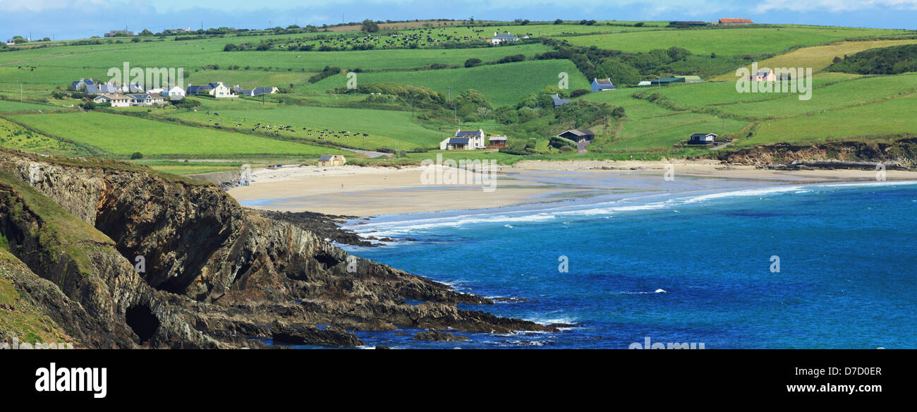 Red strand near clonakilty;County cork ireland Stock Photo - Alamy