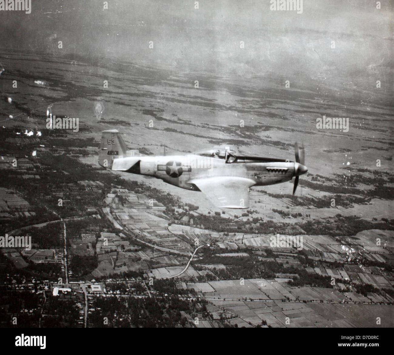 This photograph from Charles Daniels' album shows an F-6 aircraft ...