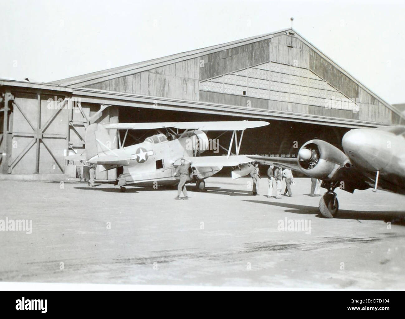This photo from Charles Daniels' album shows a Marine Grumman Duck ...