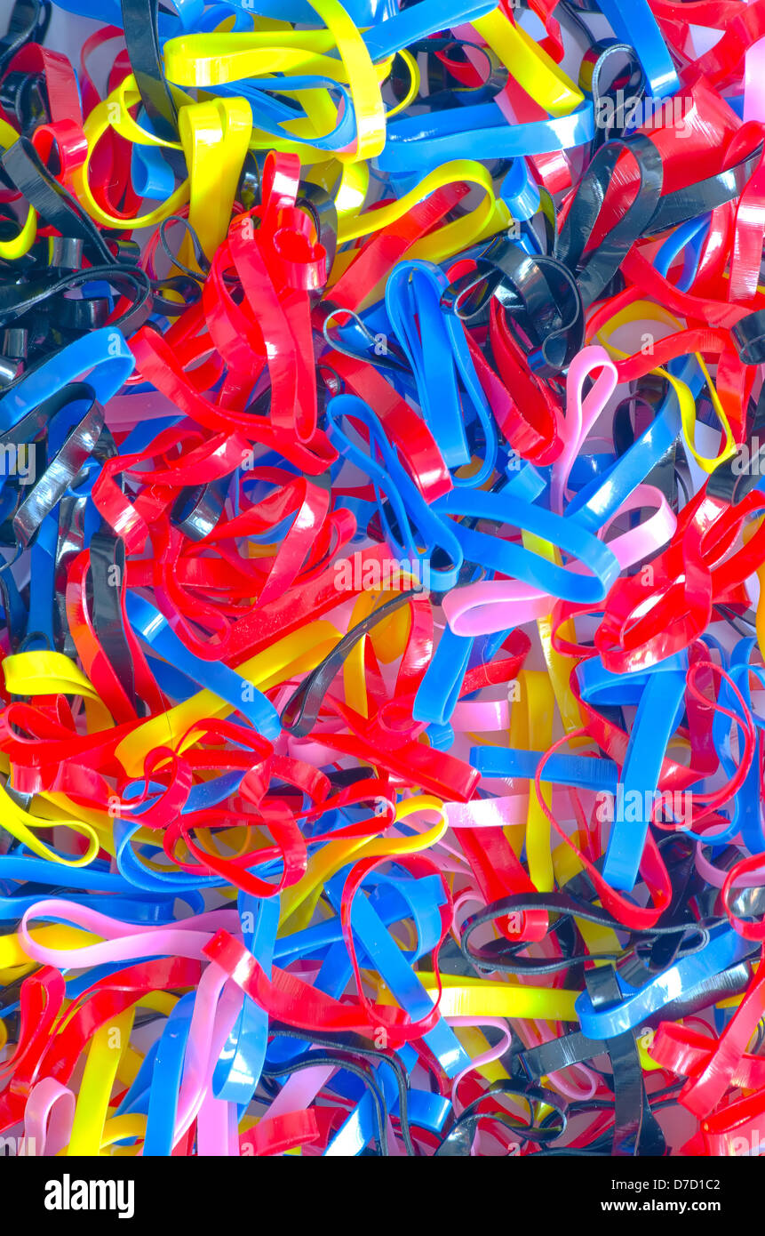 Abstract rubber band background hi-res stock photography and images - Alamy