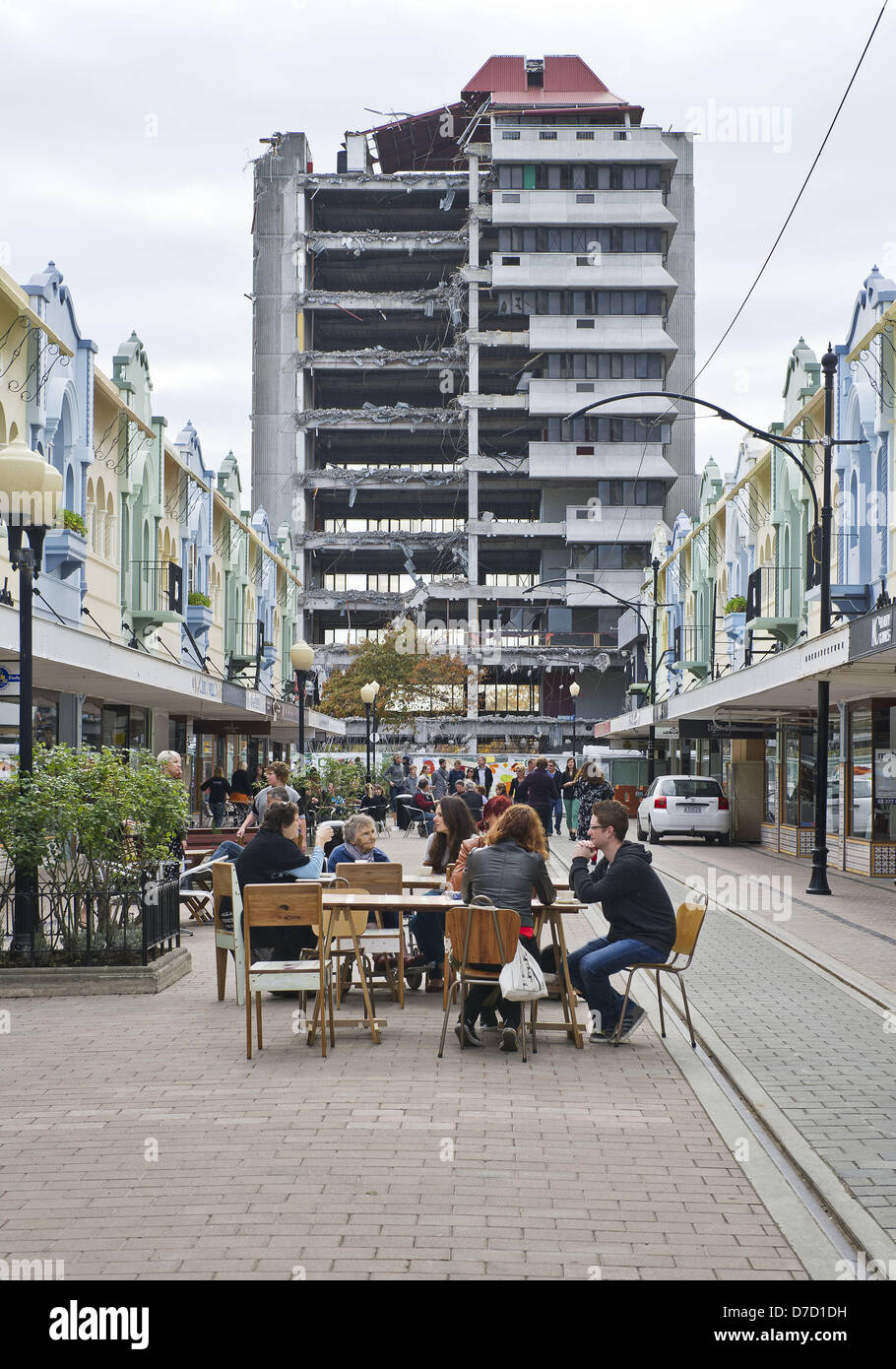 May 4, 2013 - Christchurch, New Zealand - The city of Christchurch ...
