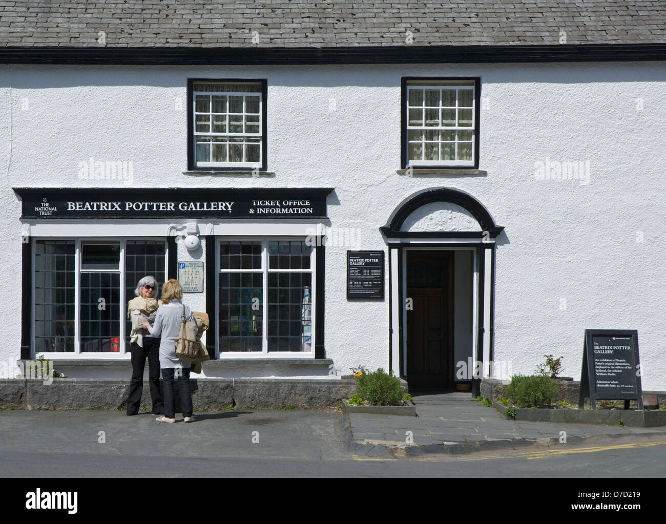 Hawkshead beatrix gallery cumbria uk lakes lakeland lake district hi ...