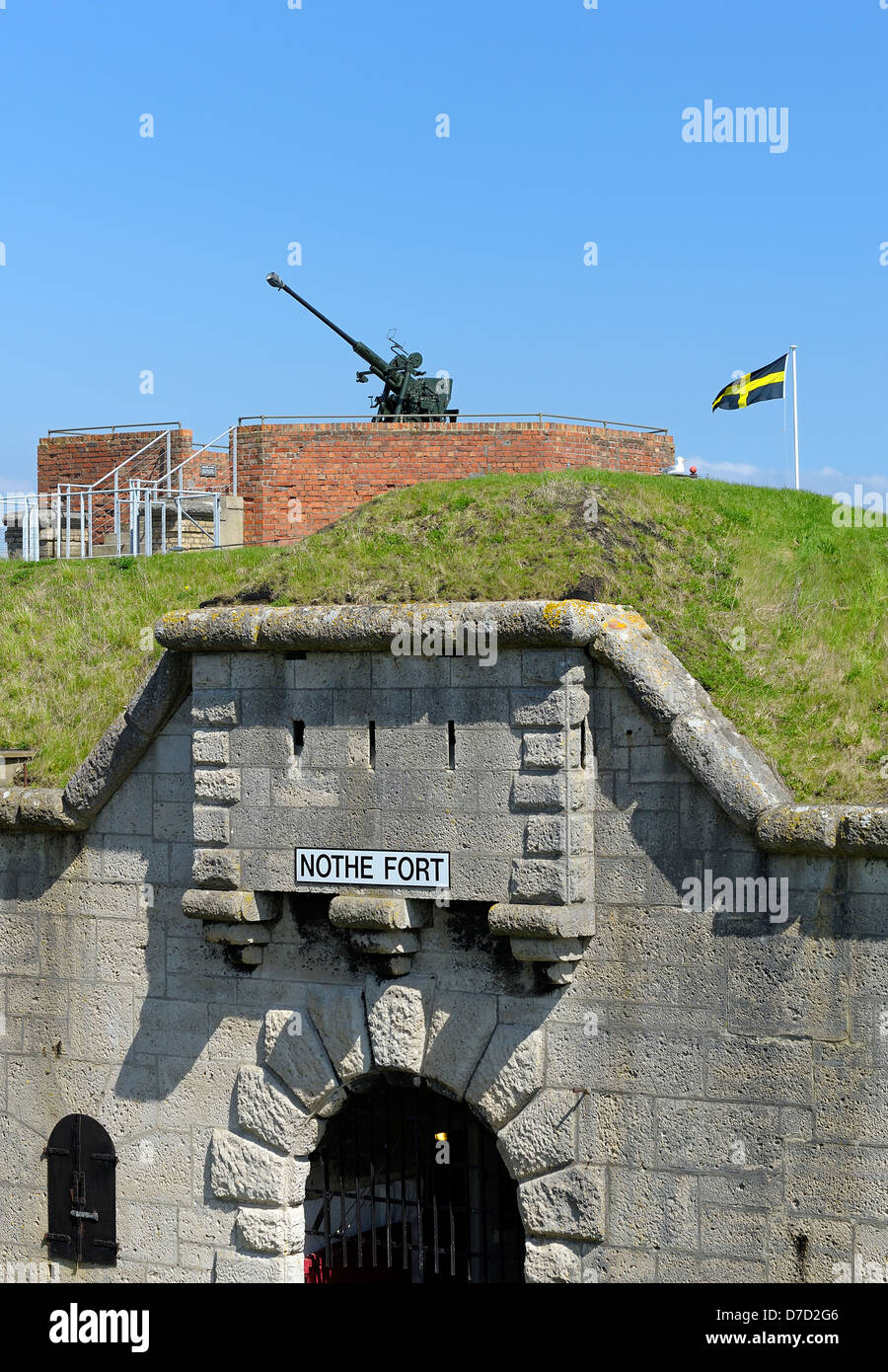 Nothe fort weymouth dorset england uk Stock Photo - Alamy