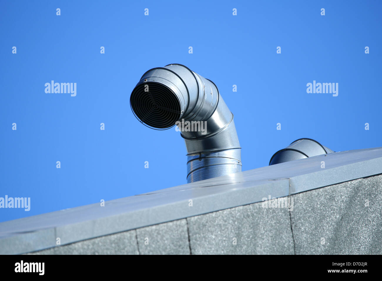The stream of fresh air acts from a roof Stock Photo - Alamy