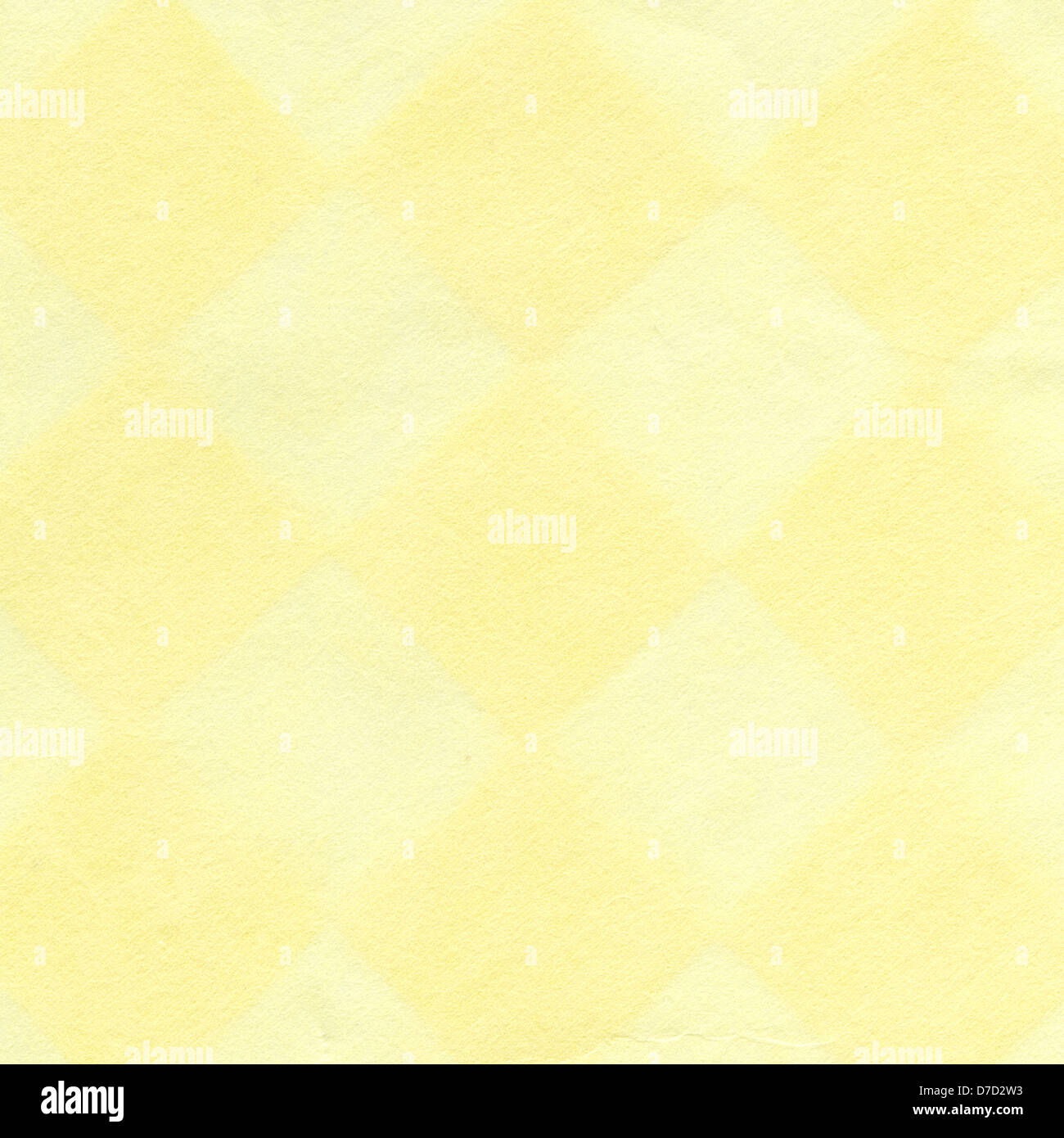 High resolution scan rice paper checkered beige & pastel yellow ...