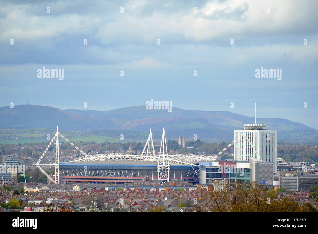 Wales Millennium Stadium in Cardiff City Centre Stock Photo - Alamy