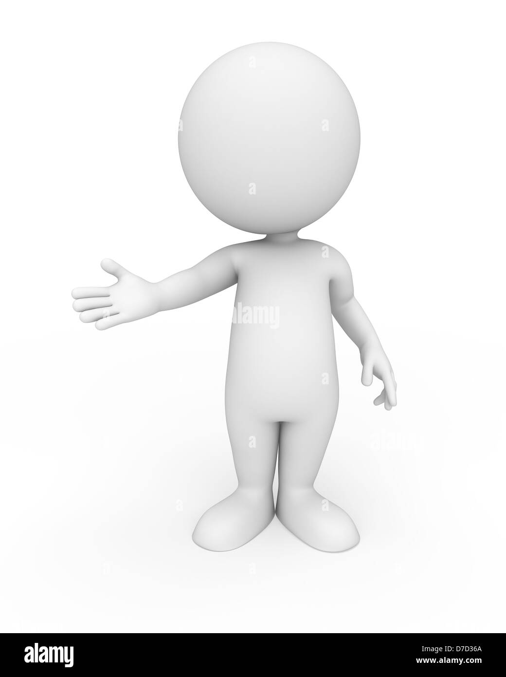 3d white people Stock Photo - Alamy