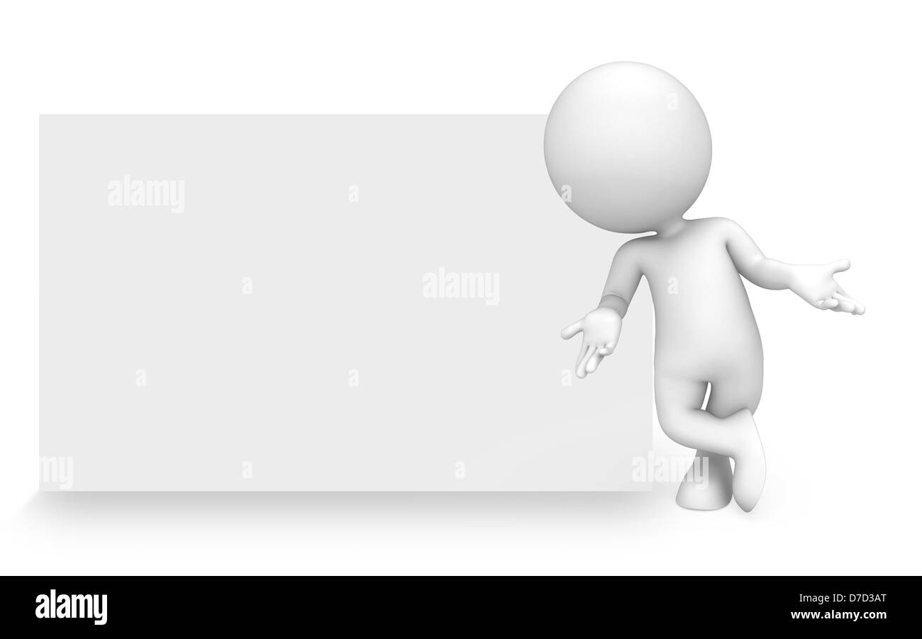 3d white people Stock Photo - Alamy