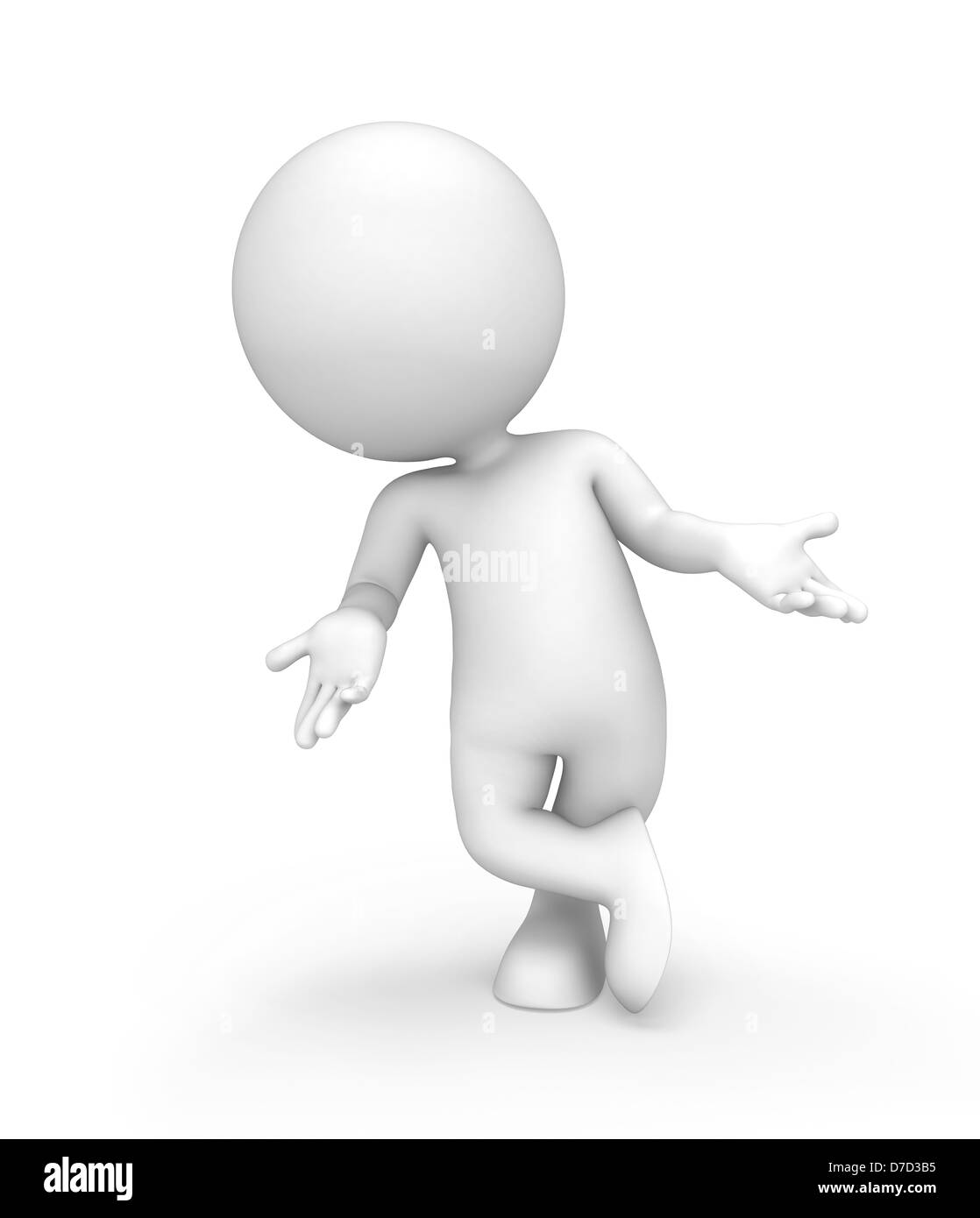 3d white people Stock Photo - Alamy