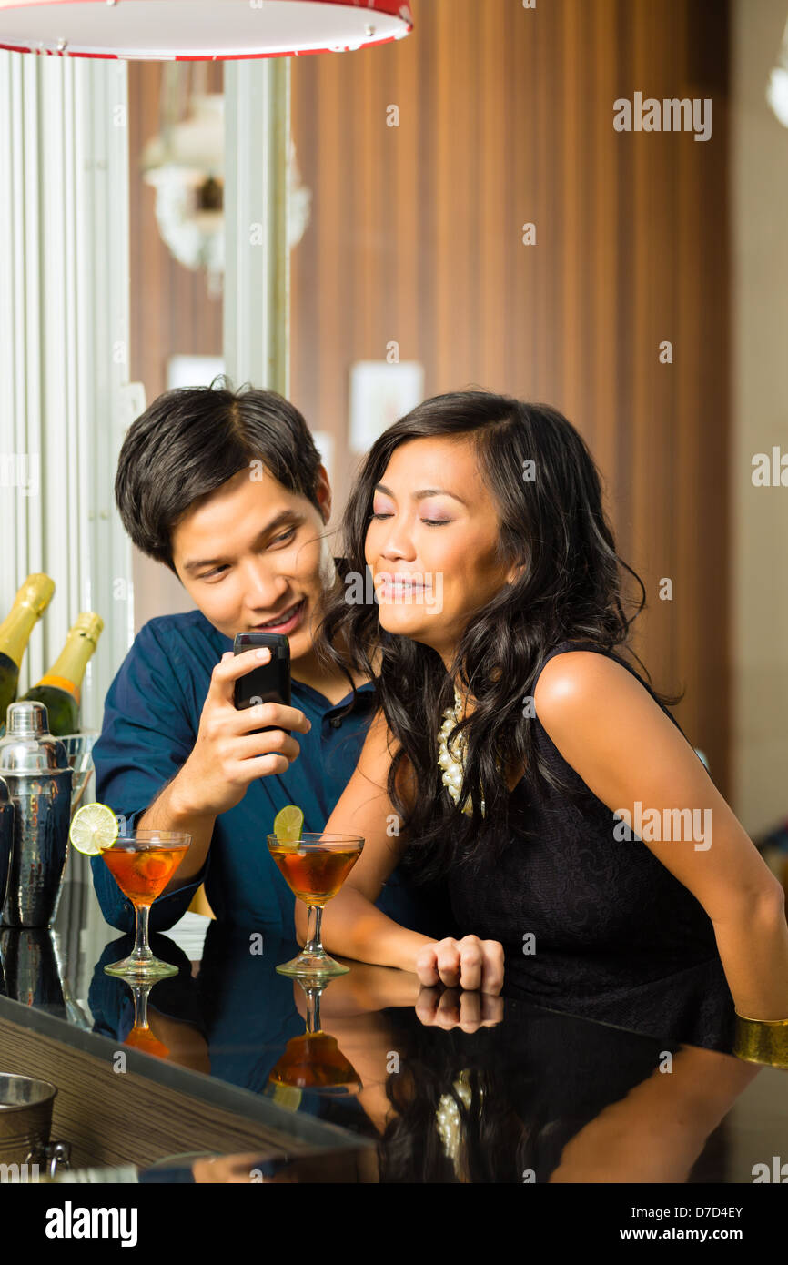 Shy Woman In Bar High Resolution Stock Photography and Images - Alamy