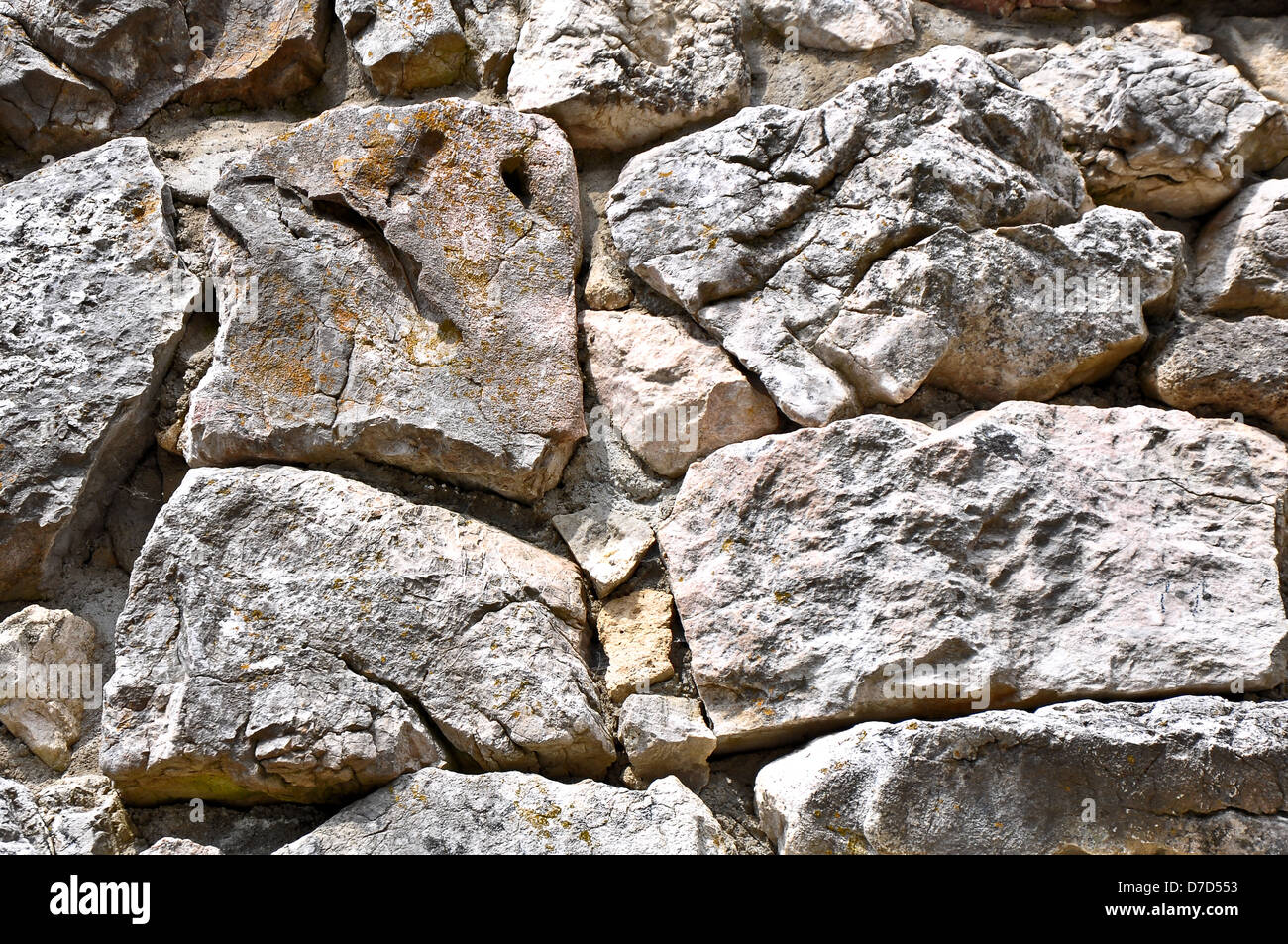 natural yellow-grey texture background of stone with cracks Stock Photo ...
