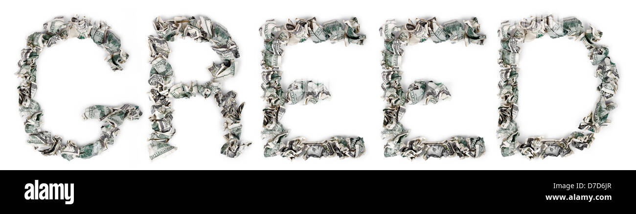 The Word Greed
