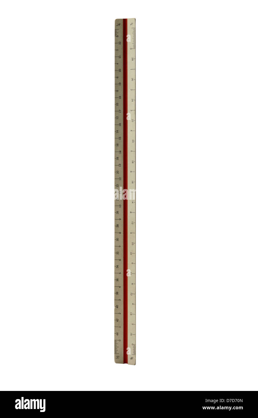 Old school ruler hi-res stock photography and images - Alamy