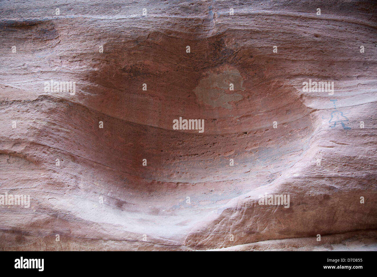 Natural abstract, stone with wind blown texture from Petra, Jordan: a ...