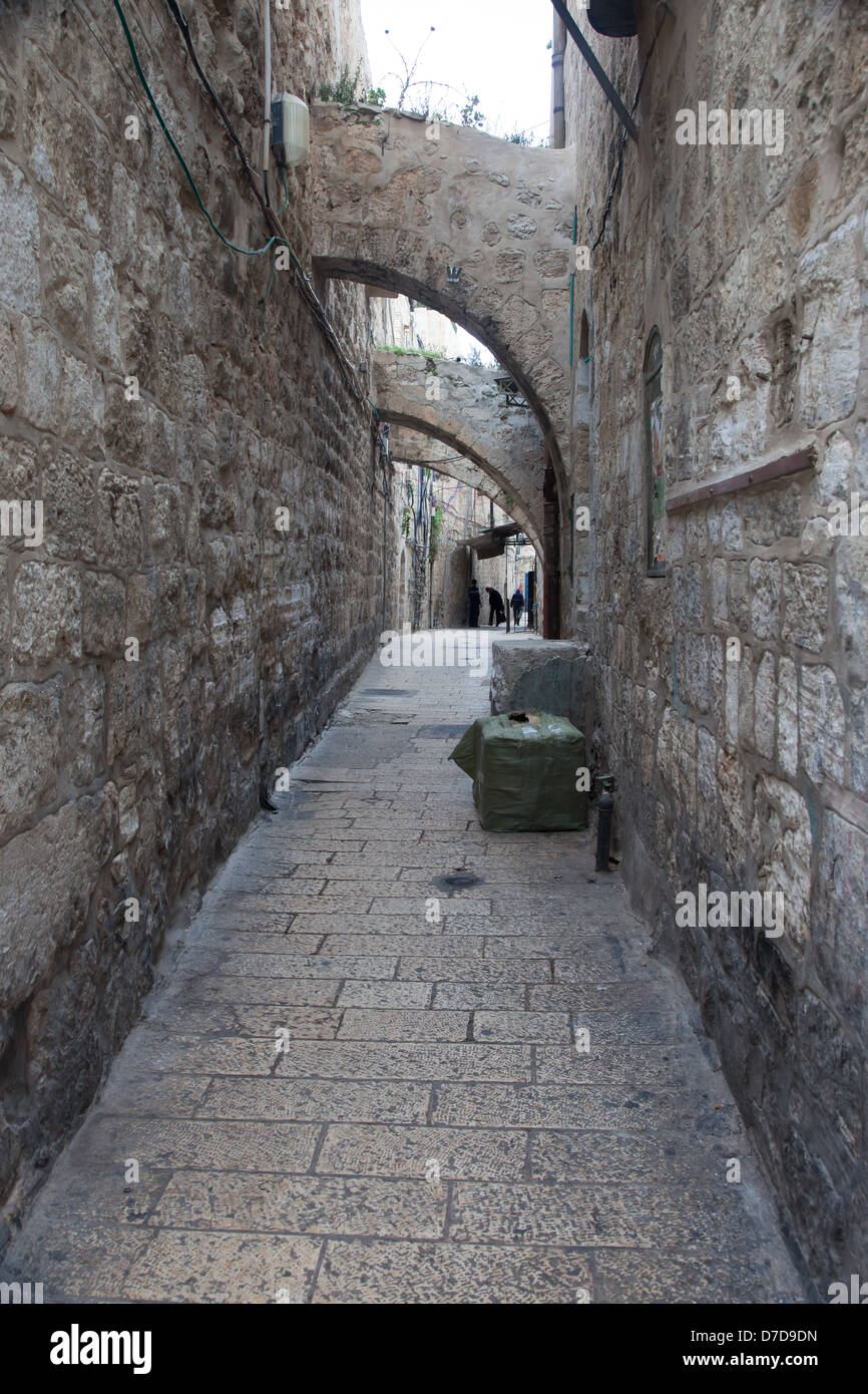 Villa del Rosa, the way of tears, Jerusalem, Israel, a pilgrims ...