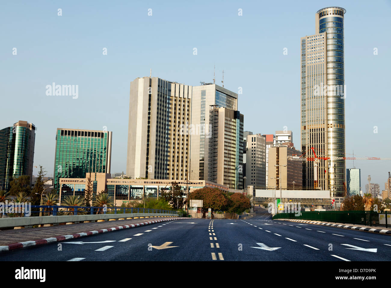 View downtown district Ramat-Gan (Israel); where famous Israel diamond ...