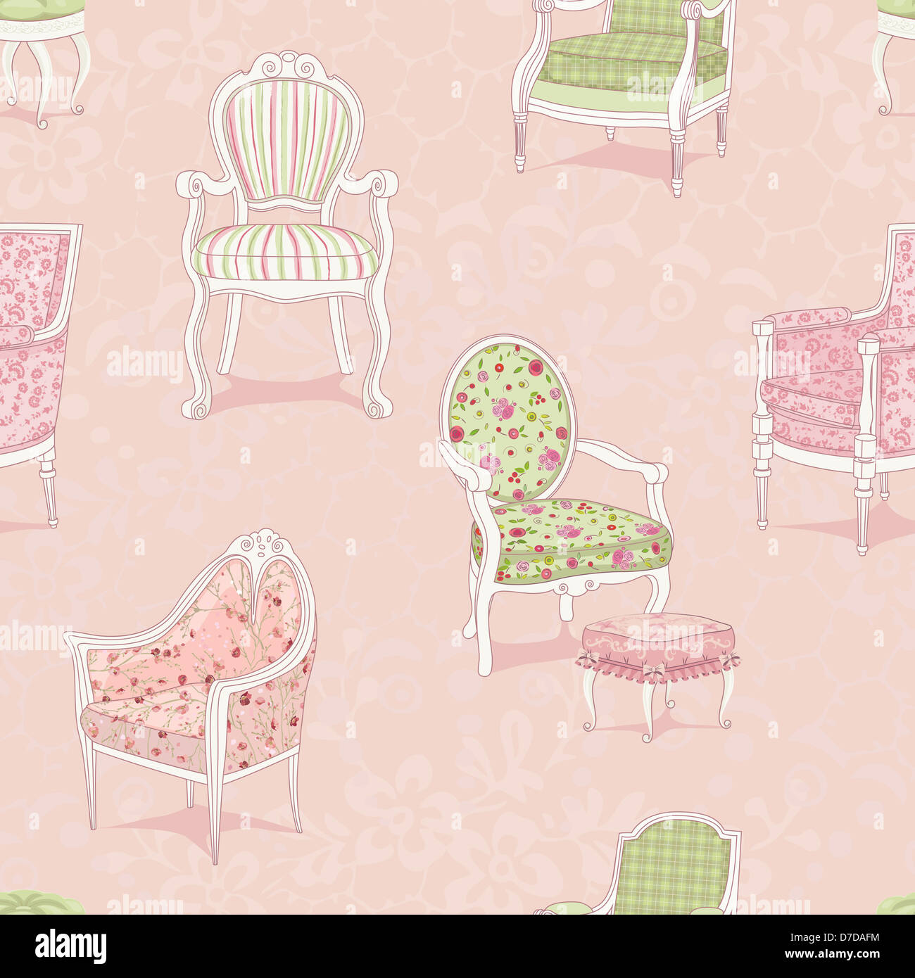 Background with armchairs Stock Photo - Alamy