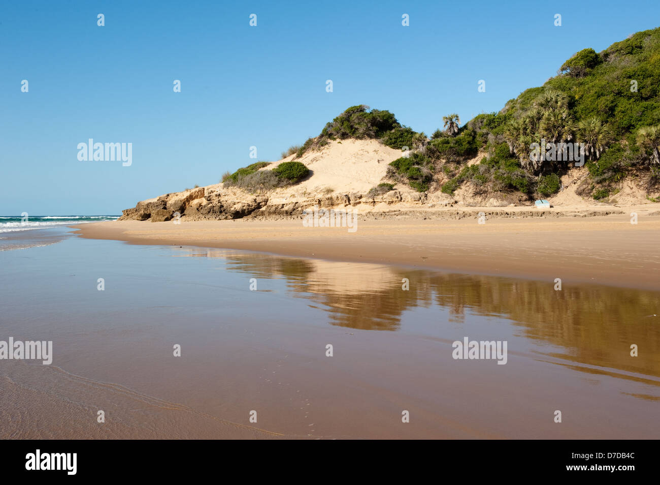 Beach, Tofo, Mozambique Stock Photo - Alamy