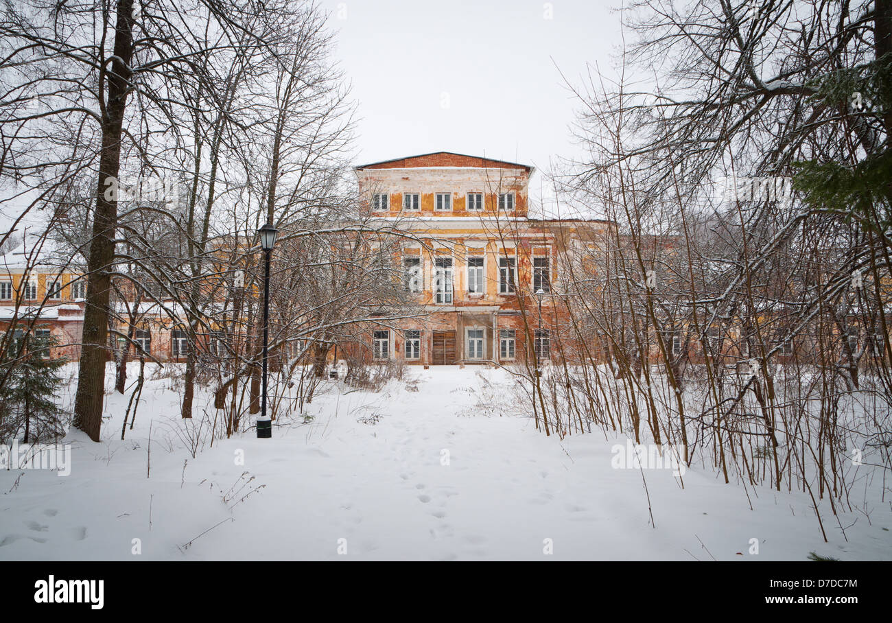 Mikhailovskoe estate. Monument of Russian classicism Stock Photo - Alamy