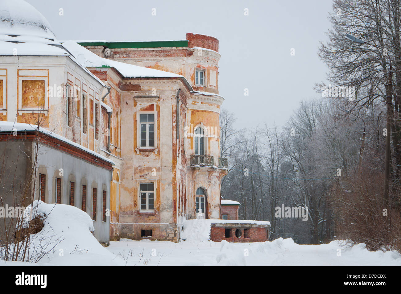 Mikhailovskoe estate. Monument of Russian classicism Stock Photo - Alamy