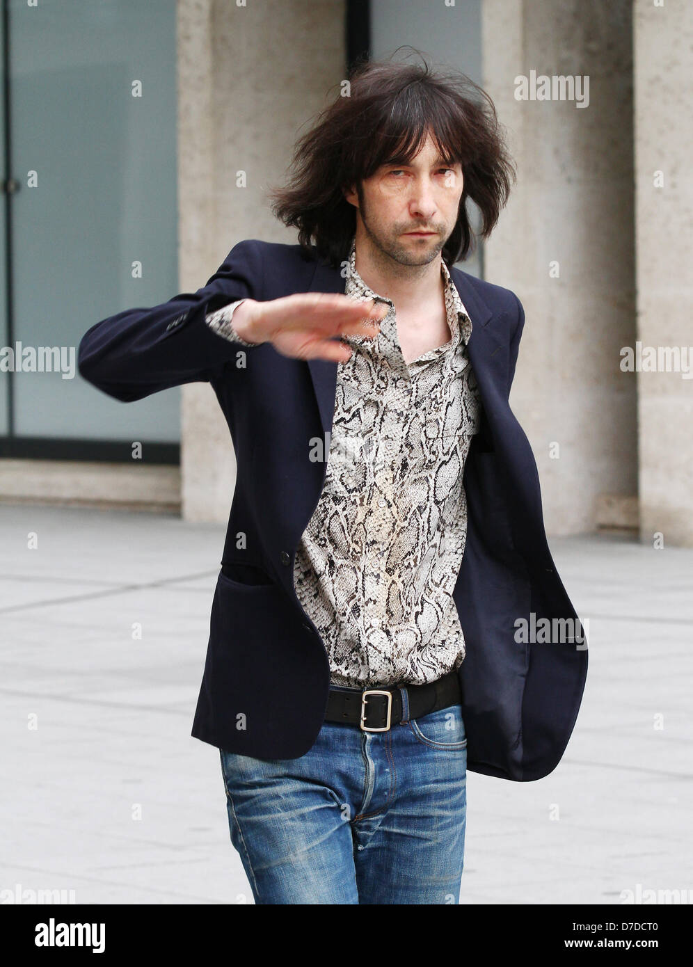 London, UK, 4th May, 2013: Bobby Gillespie lead singer and founding ...