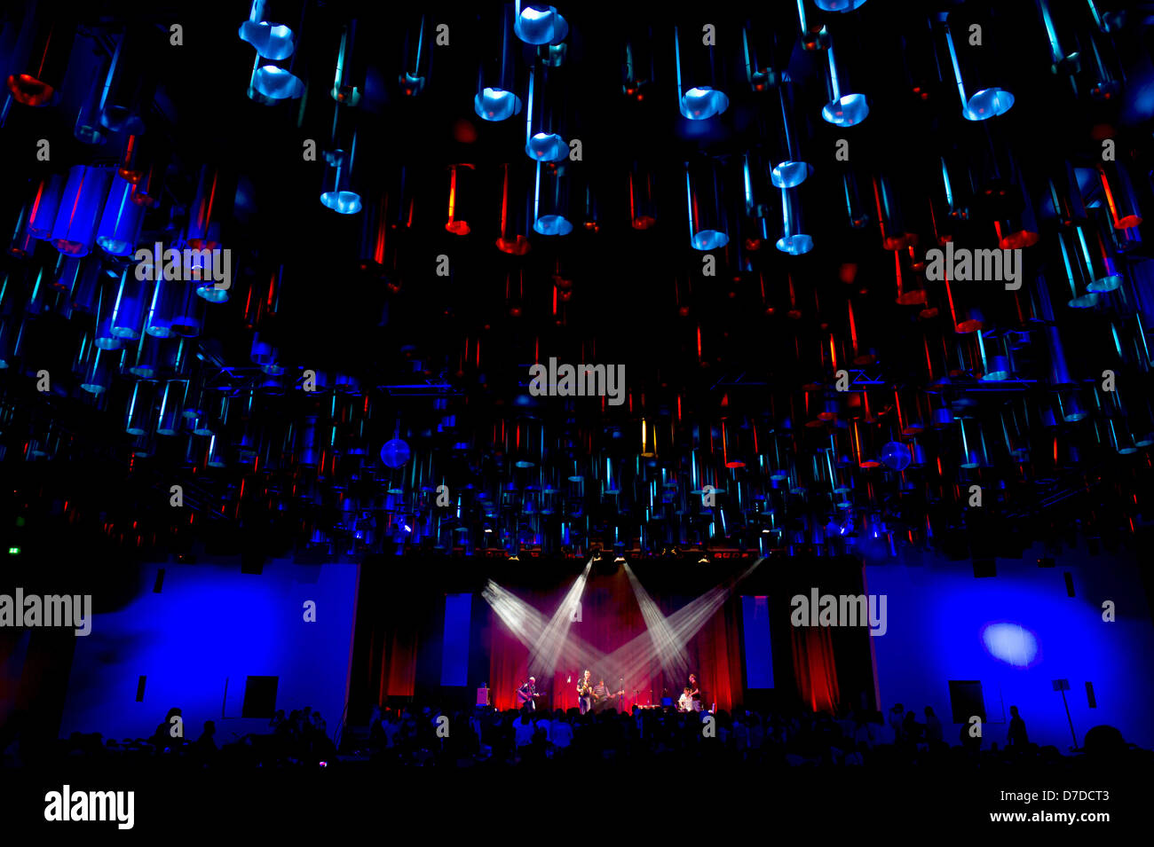A band gives a concert during the 34th German Protestant Church ...