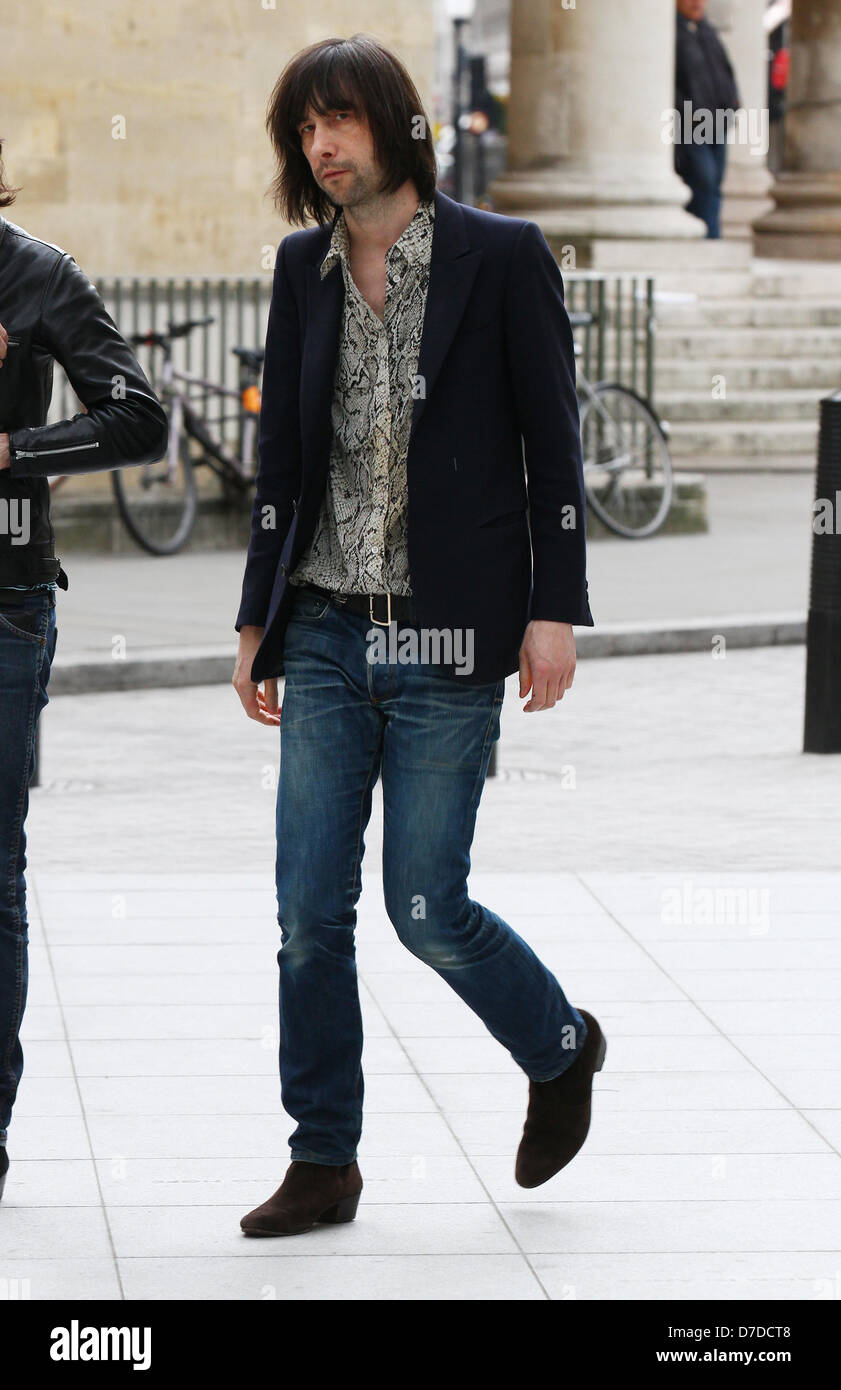 London, UK, 4th May, 2013: Bobby Gillespie lead singer and founding ...