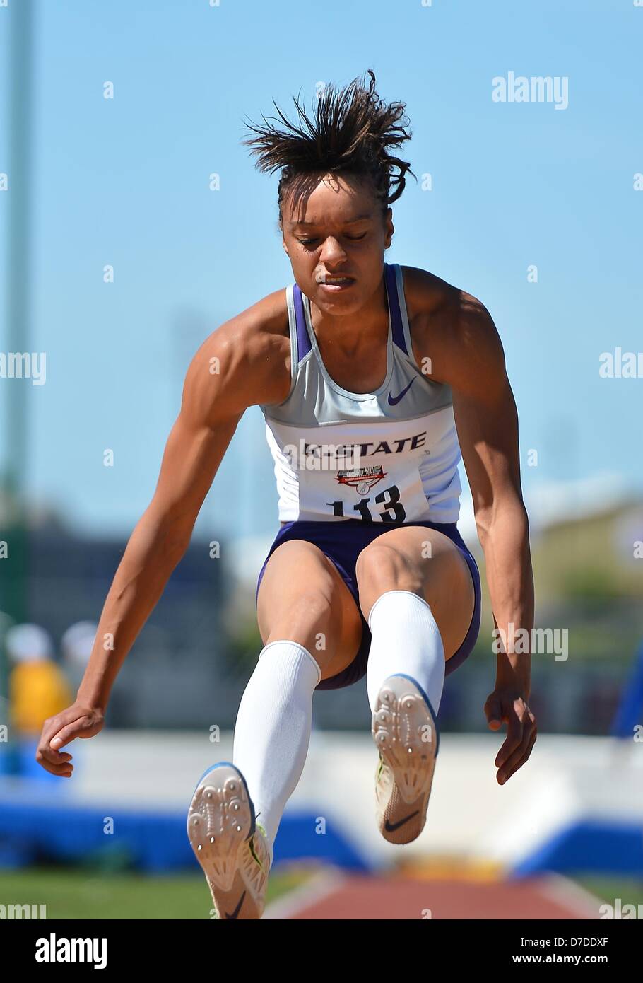 Womens long jump event hi-res stock photography and images - Alamy