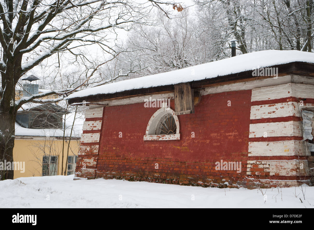Sukhanovo estate. Monument of Russian classicism Stock Photo - Alamy