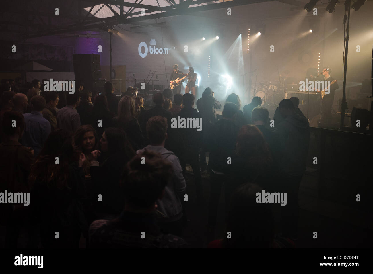 Liverpool, UK. 3rd May 2013. Lulu James performs in the Garage at Sound ...