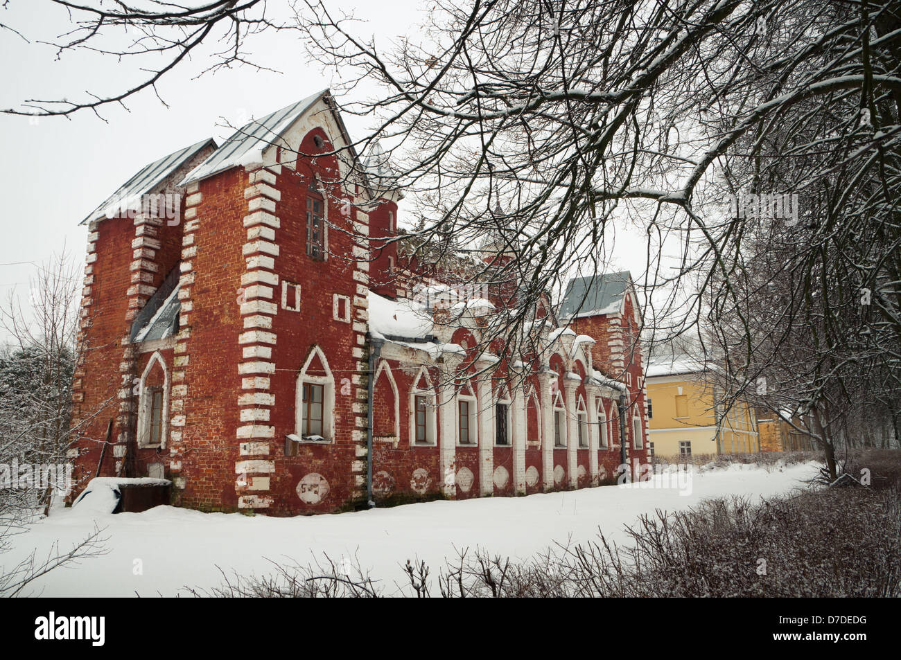 Sukhanovo estate. Monument of Russian classicism Stock Photo - Alamy