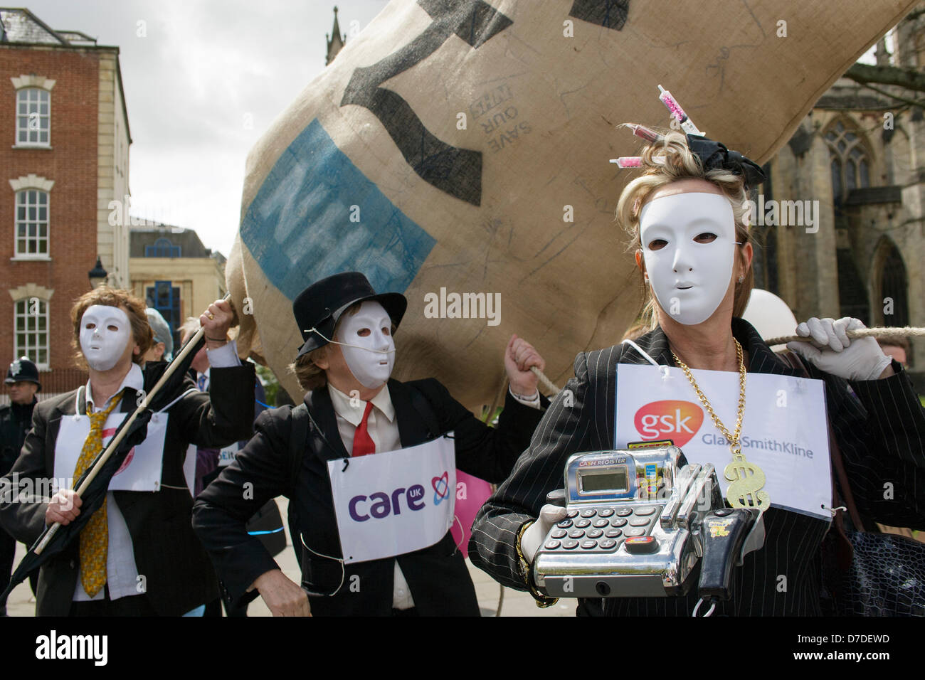 Rally against face mask hi-res stock photography and images - Alamy